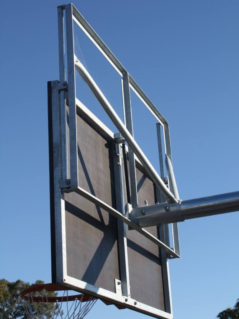 Outdoor, Height-adjustable Basketball Backboard Frame - Grand Slam ...