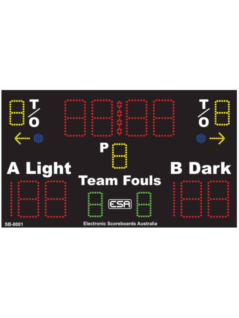 Scoreboard 1m H x 1.5m W - Grand Slam Sports Equipment