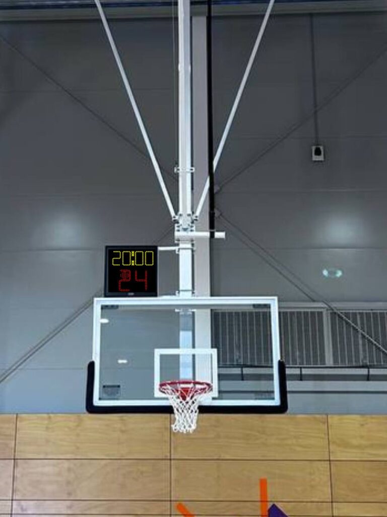 Side-swing, Diagonal-braced Basketball System - Grand Slam Sports Equipment